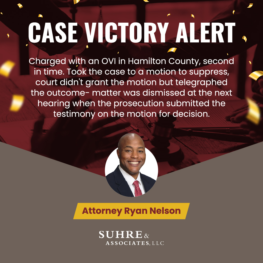 Case Victories » Suhre & Associates DUI and Criminal Defense Lawyers